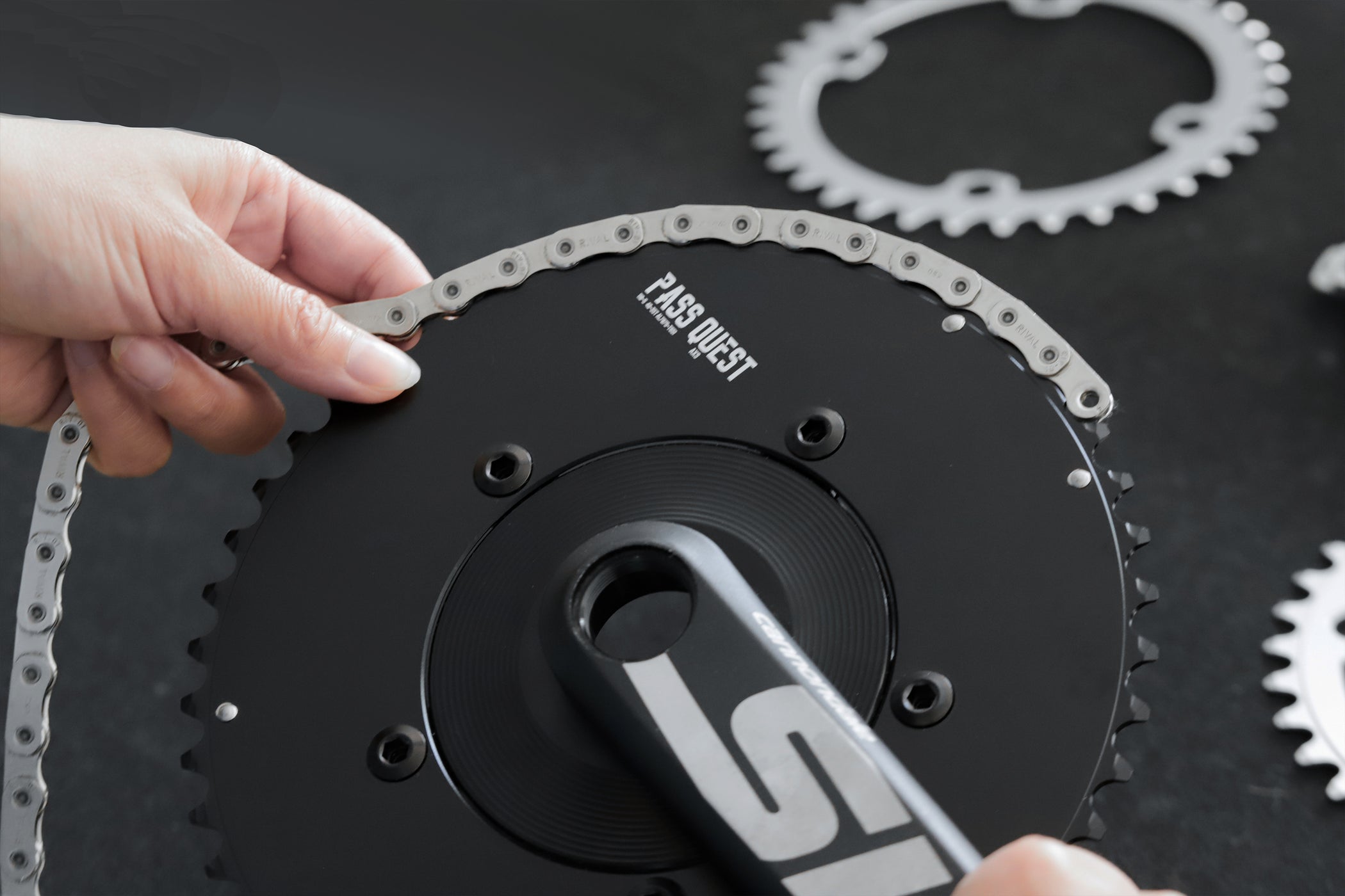 Narrow wide chainring PASS QUEST